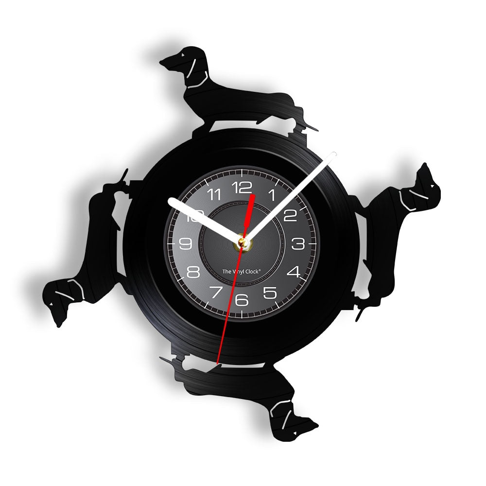 Stunning Dachshund Wall Clock – Dach Everywhere