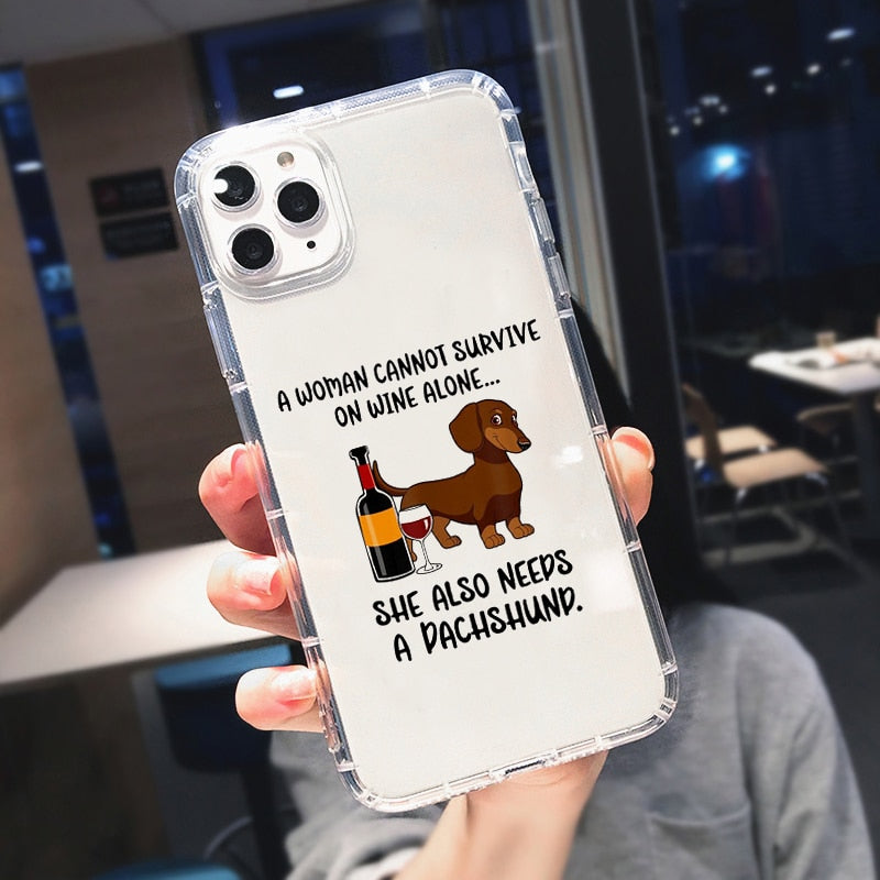 Cute Transparent iPhone Cases – Dach Everywhere