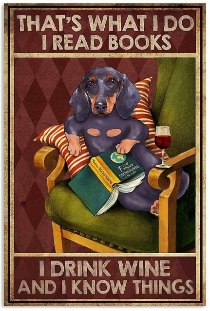 Dachshund Retro Vintage Tin Sign – Dach Everywhere